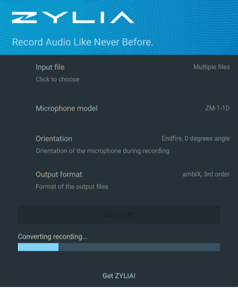 ZYLIA PRO Have It All! - 3rd Order Ambisonics Microphone & Software